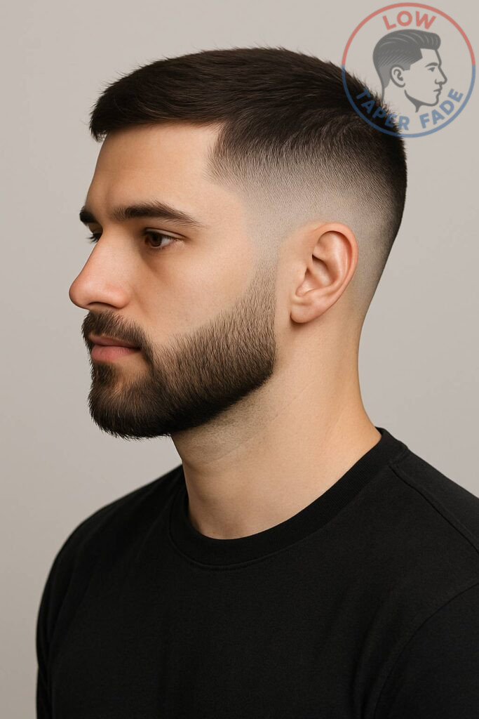 Low Taper Fade Haircut. Simple Guide, Styles, and Care Tips - Low Taper ...
