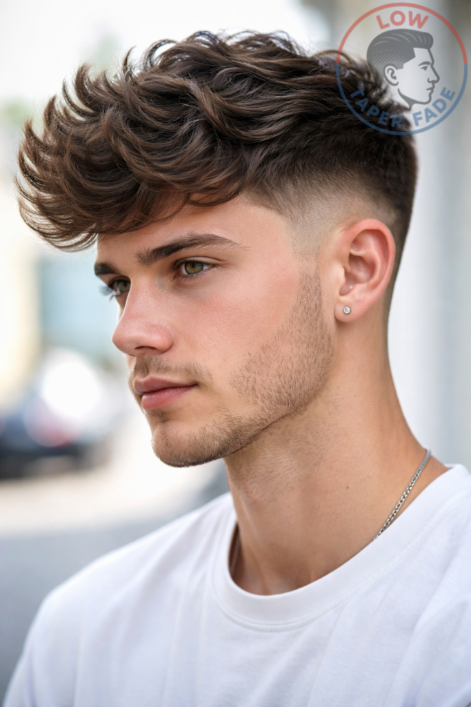 Blowout Low Taper Fade Wavy Hair: Simple Guide, Styles and Tips - LOW ...