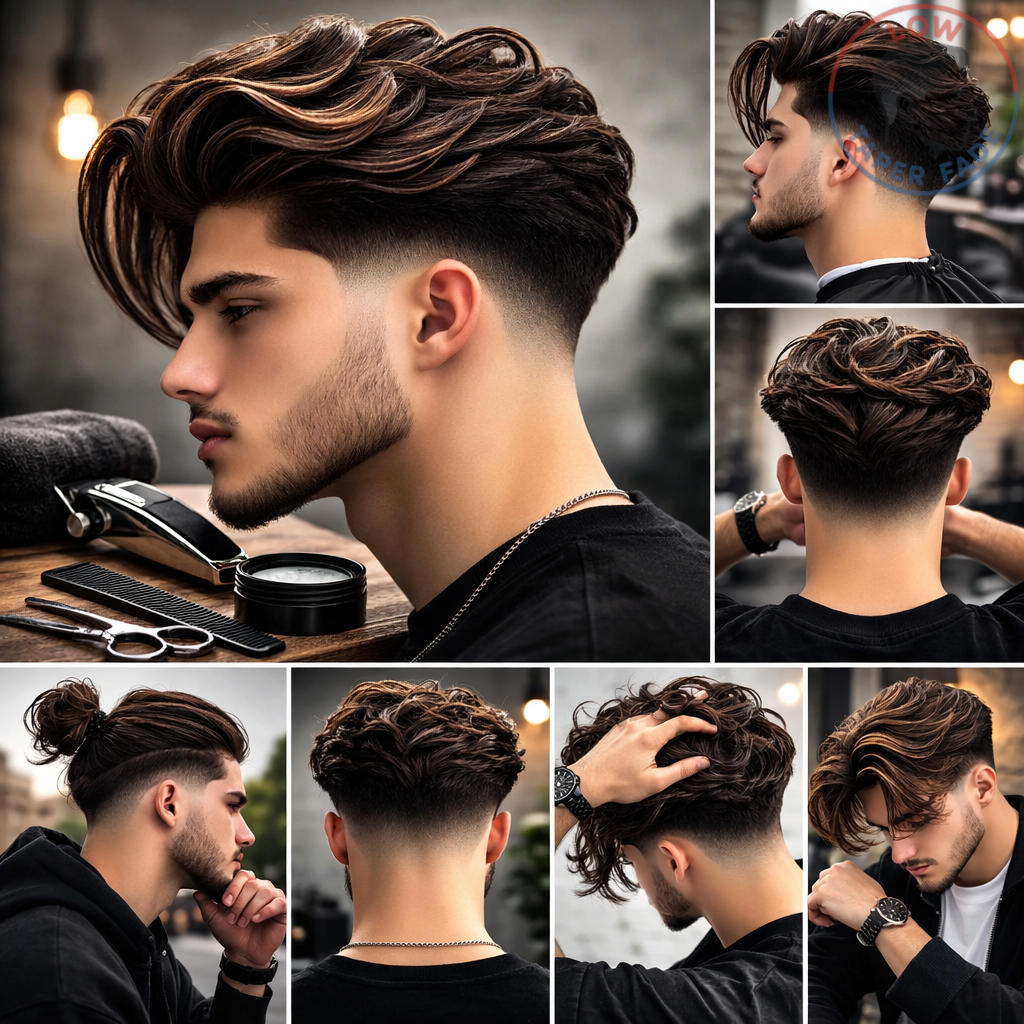 Taper Fade Low Long Hair: Simple Guide to the Perfect Look - LOW TAPER FADE